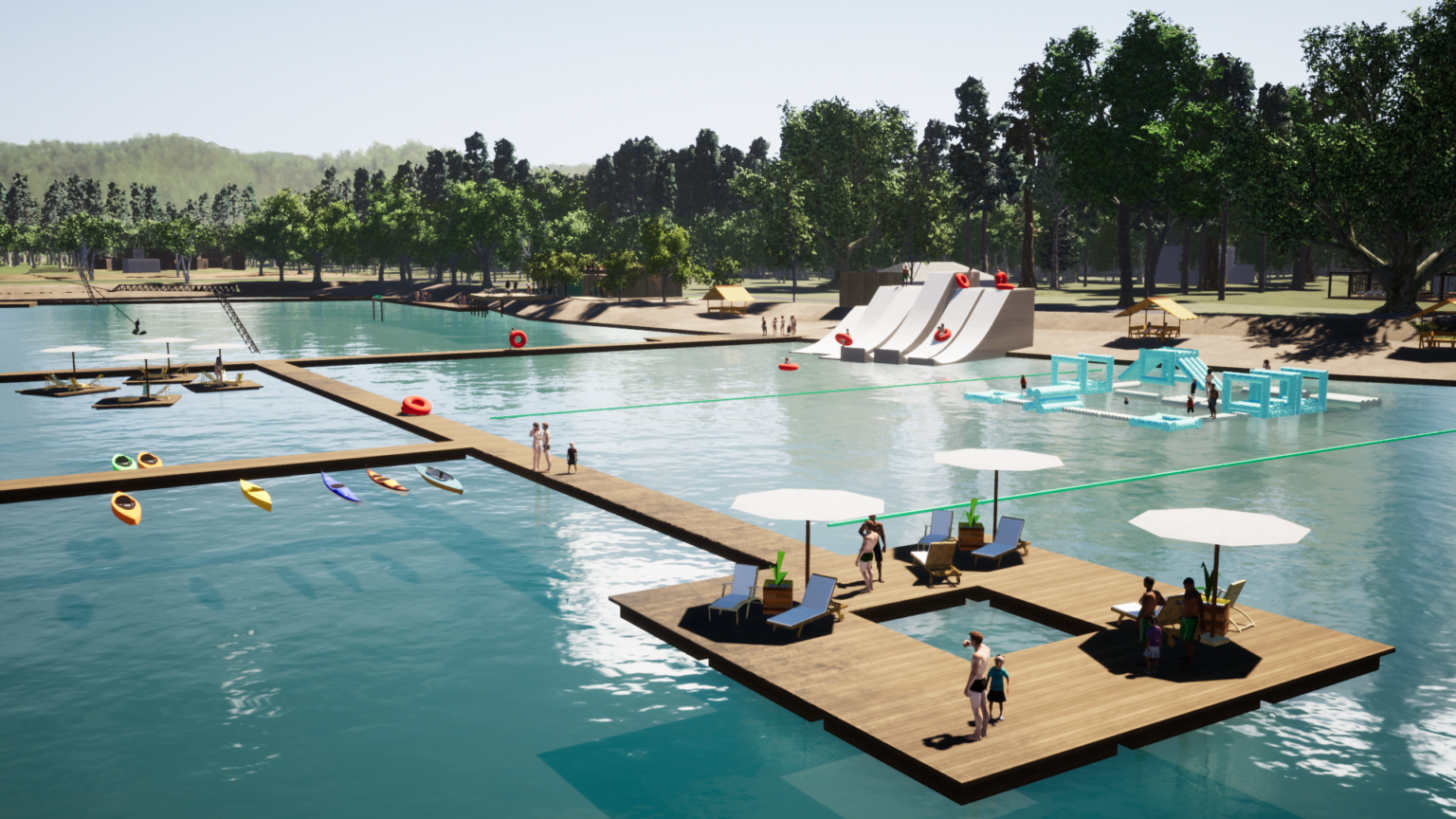 Terrasses flottantes • Fun Parc Brumath