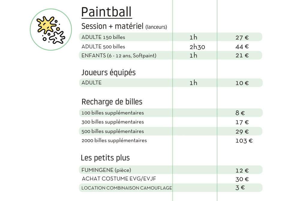 Tarifs • Fun Parc Brumath